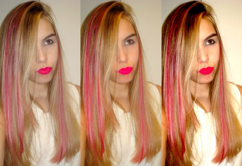 Como fazer mechas coloridas no cabelo (passo a passo) + Sorteio ...